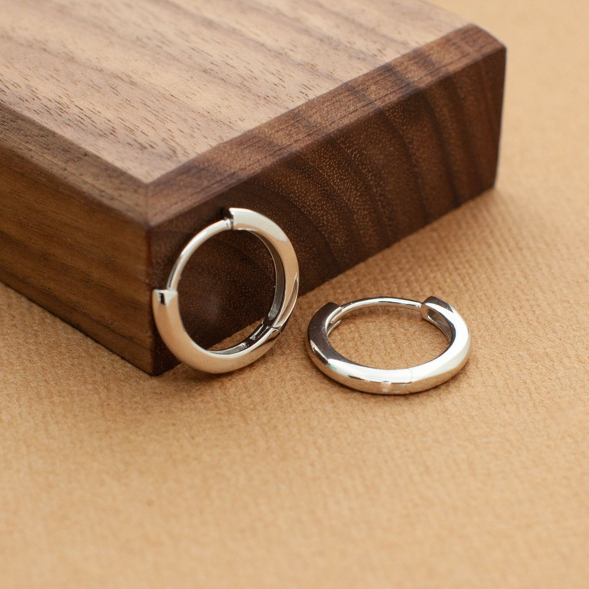 Classic Circle Hoops – Moon Frost Jewelry